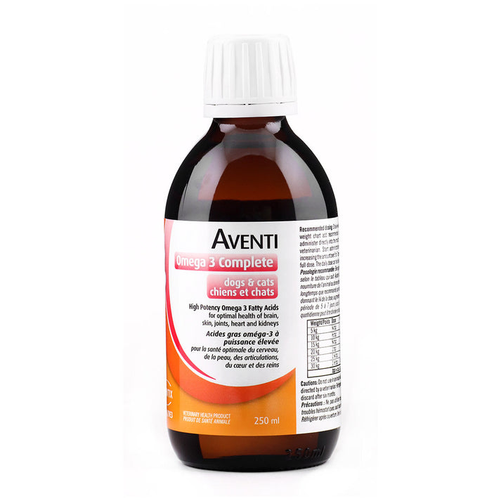 AVENTI Omega 3 Complete for Dogs & Cats – Kenora Veterinary Clinic